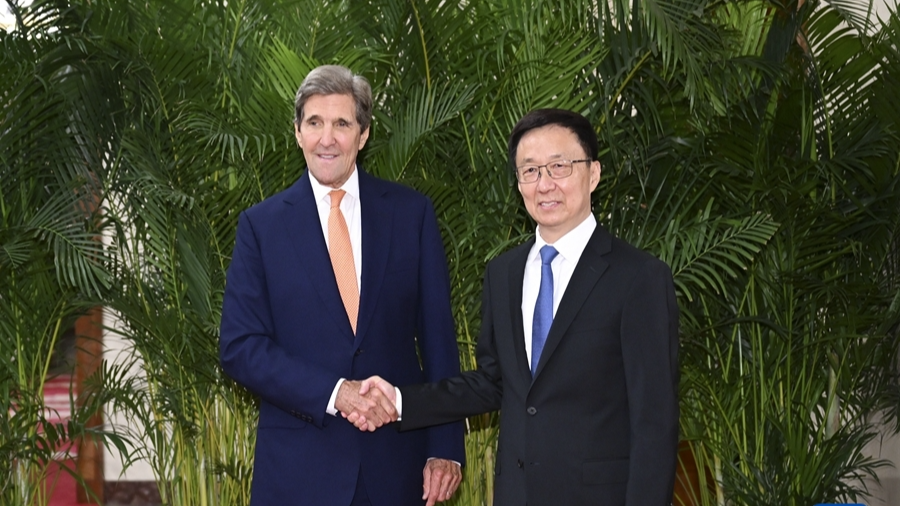 Заместитель председателя КНР Хань Чжэн обсудил климатическую повестку со спецпредставителем