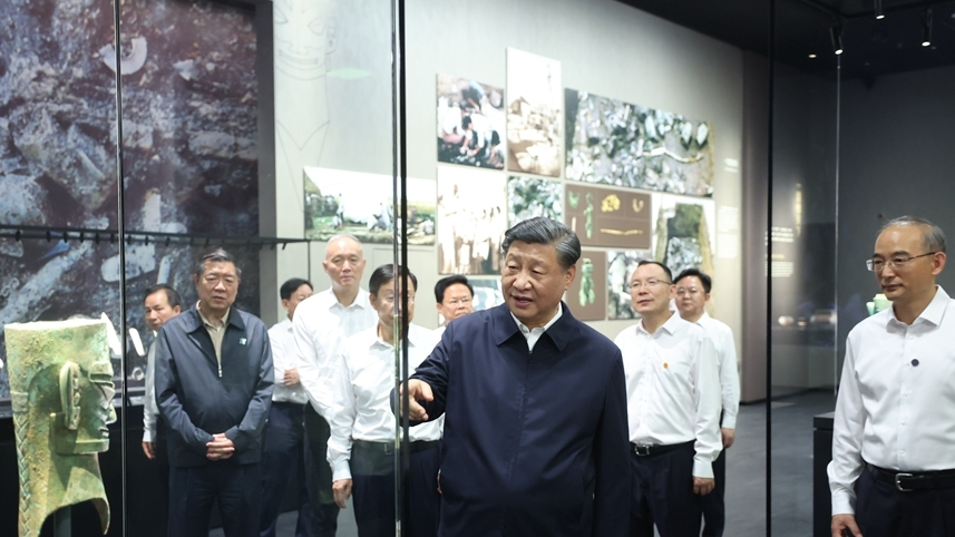 Поездка председателя КНР Си Цзиньпина в Сычуань и Шэньси Cgtn на русском