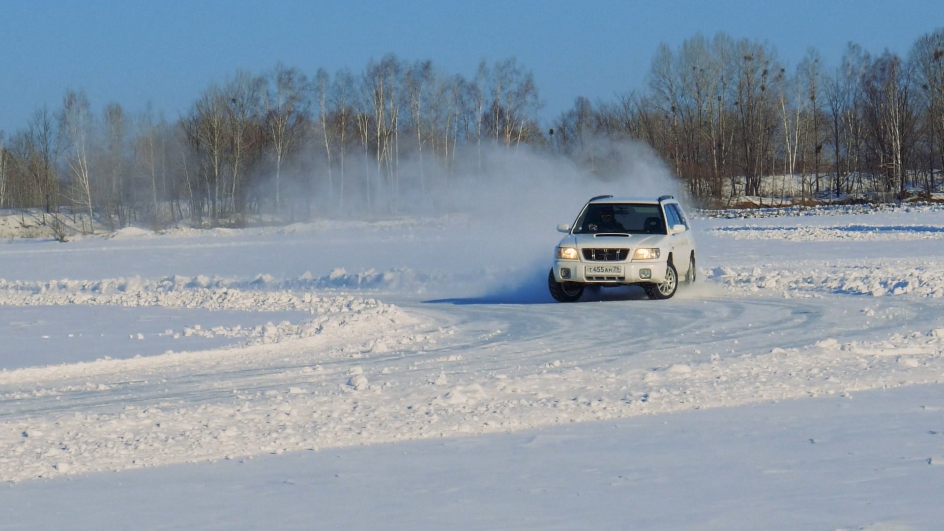 Очередной этап ралли-спринта «Ice Battle» прошел в Еврейской автономии ...